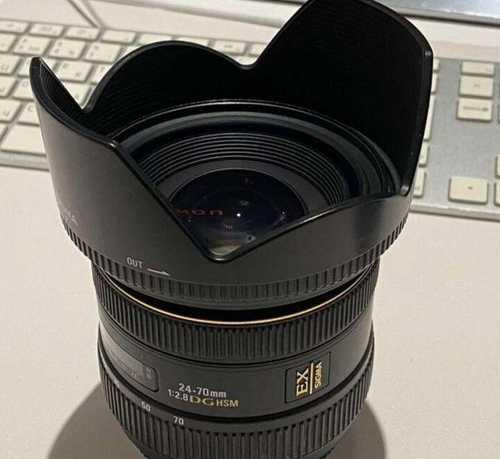 Объектив Sigma AF 24-70mm F2.8 DG EX Nikon