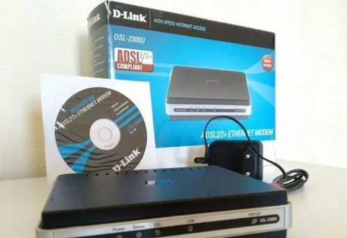 Модем D-Link DSL-2300U