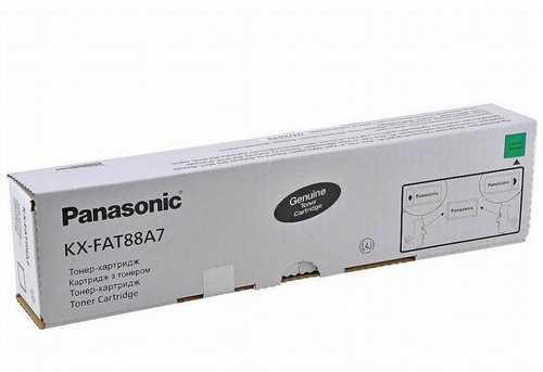Тонер-картридж Panasonic KX-FAT88A7 Лазерный Черны