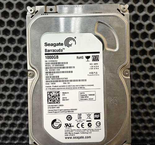 Hdd, жёсткий диск 1тб, 1000гб seagate barracuda