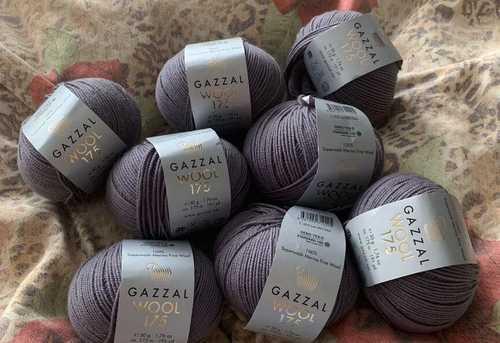 Пряжа для вязания Gazzal Wool 175