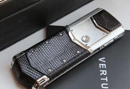 Vertu Signature S Design Silver Iguana