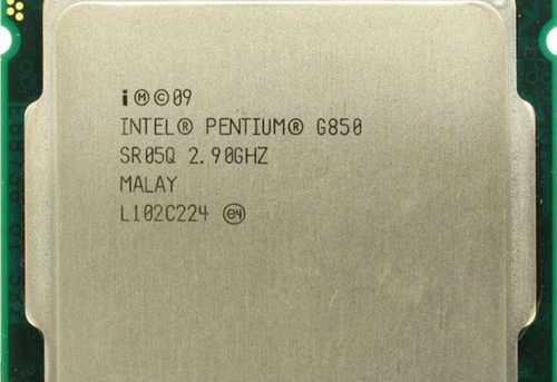 Процессор Pentium g850 socket 1155