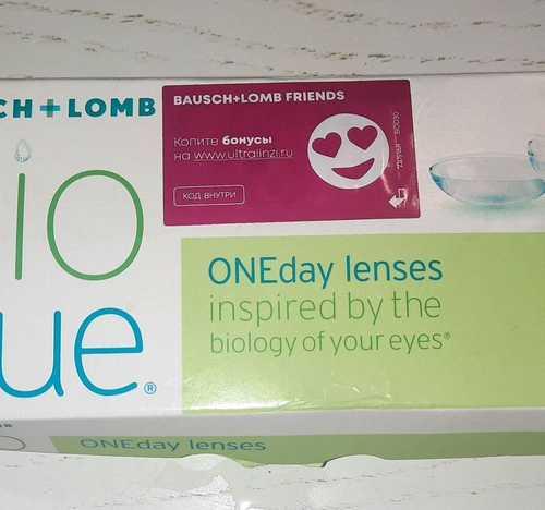 Линзы bio true -1,5