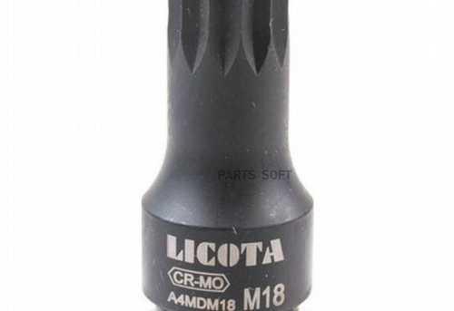 Licota A4MDM18 Головка с вставкой M18 для болта за