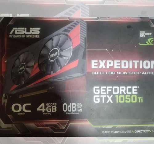 Видеокарта gtx 1050 ti 4gb asus