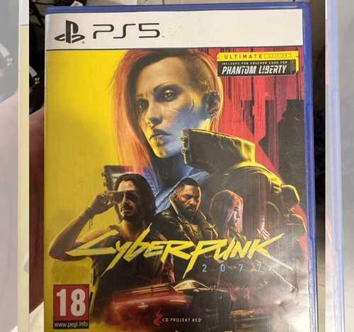 Cyberpunk 2077 ps5 диск