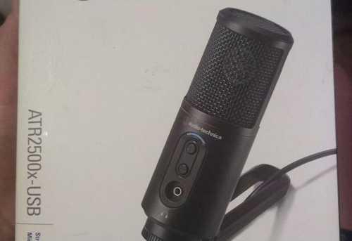 Продаю микрофон audio-technica ATR2500x-USB