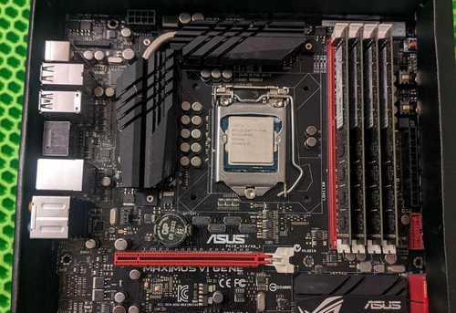 Asus Maximus VI gene +i7 4790k+32 gb