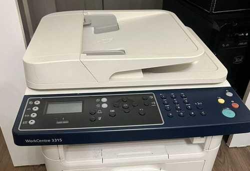 Принтер лазерный мфу Xerox WorkCentre 3315DN A4