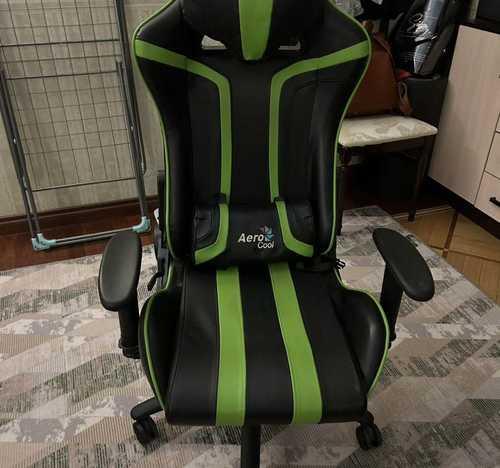 Игровое кресло Aerocool AC120 AIR-BG