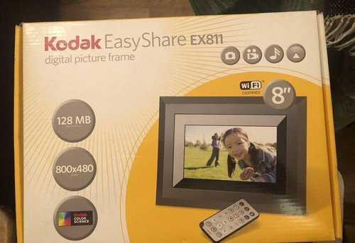 Цифровая фоторамка kodak easyshare ex811