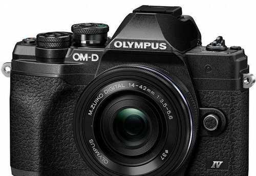 Olympus E-M10 Mark IV kit 14-42 EZ black (новый)