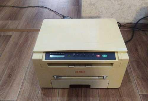 Лазерное мфу Xerox 3119