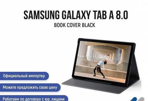 Samsung Galaxy Tab a 8.0 Book Cover Black
