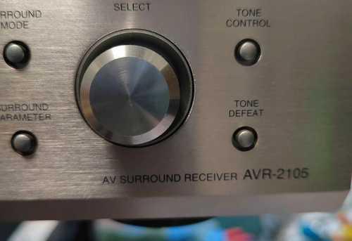 Ресивер Denon AVR-2105 разбор