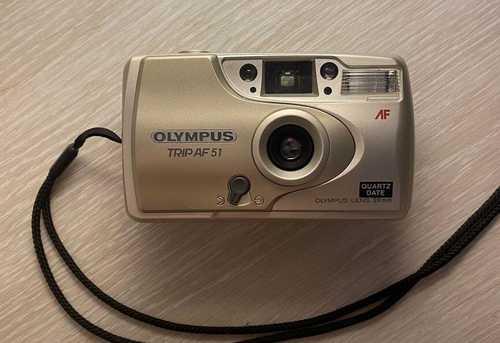 Плёночный фотоаппарат olympus trip af-51