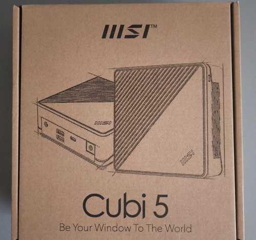 Неттоп MSI Cubi /i5-1235U/32gb/ssd 512gb