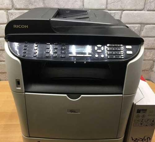 Лазерное мфу Ricoh SP3500sf. Гарантия