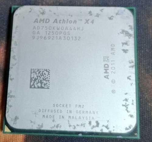 Процессор Amd Athlon x4 750k (FM2 сокет)