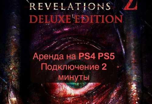 Resident evil revelations 2 PS4 PS5 прокат