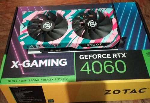 Видеокарта Zotac GeForce RTX 4060 X-Gaming OC 8Gb