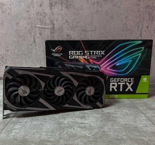 Видеокарта Asus RTX 3070 Strix Gaming 8Gb