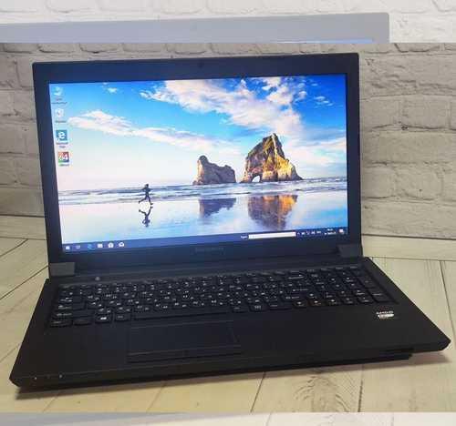 Мощный офисный lenovo 15.6HD/E2-2000/8gb/SSD256