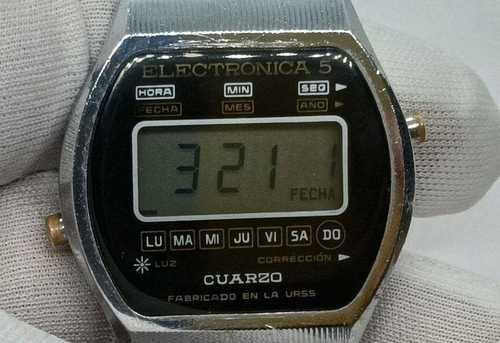 Электроника 5 Экспортные Испания Советские часы
