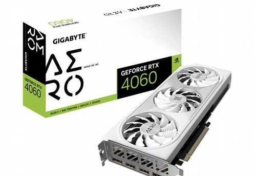 Видеокарта Gigabyte RTX 4060 aero OC