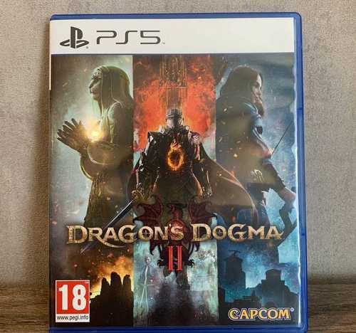 Dragons dogma 2 ps5 диск