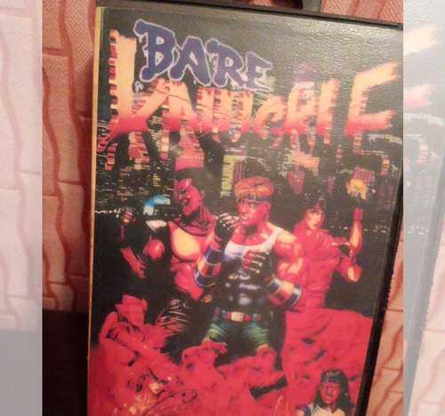 Bare Knuckle (Streets of Rage) для sega 16bit