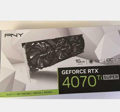 Видеокарта pny geforce rtx 4070 ti super