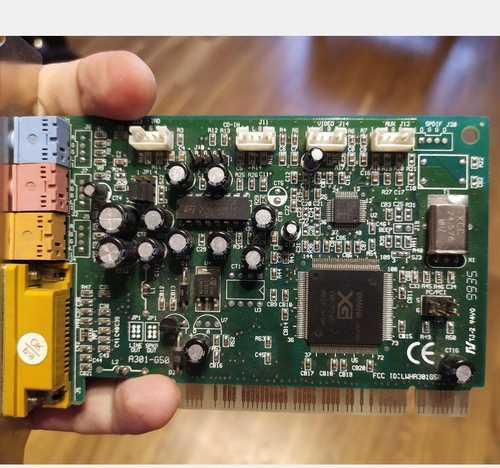 Звуковая карта pci yamaha (ретро)