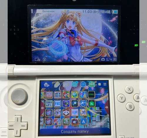 Nintendo 3ds old белая