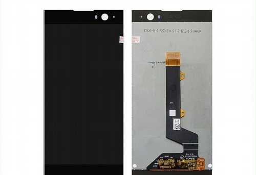 Дисплей Sony Xperia XA2, копия чёрная