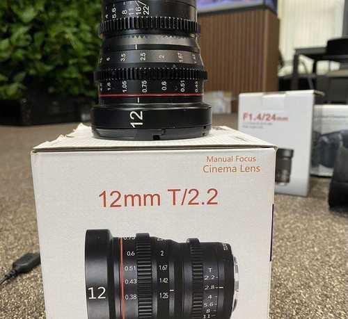 Объектив samyang 12 mm T/2.2