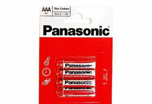 Батарея Panasonic R3(AAA) 4 шт