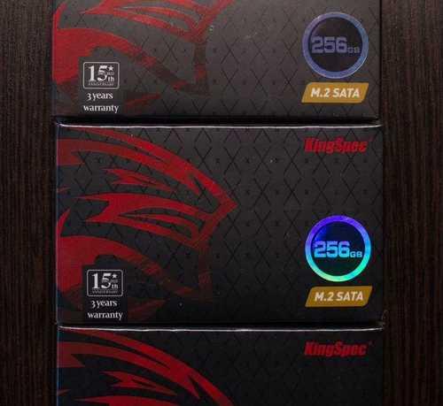 SSD M.2 SATA Kingspec 256gb
