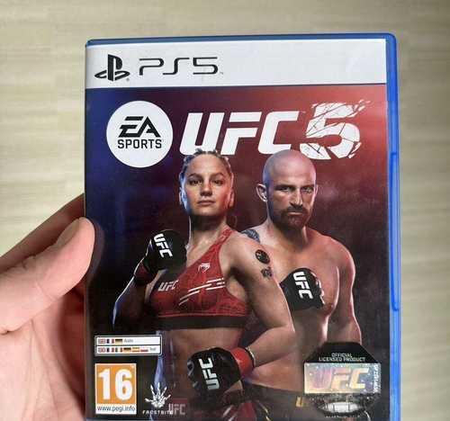 UFC 5 PlayStation 5 диск