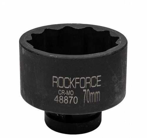 Головка ударная 1", 70мм (12гр.) Rock Force RF-48870