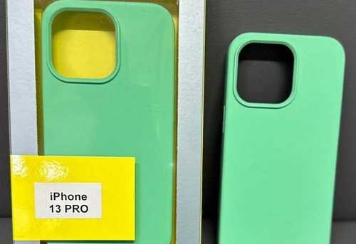 Чехол для iPhone 13 Pro Silicone Marine Green
