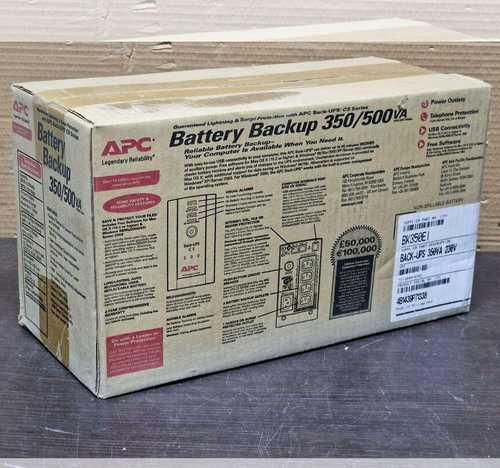 Ибп APC Back-UPS 350VA 210W (Новый)