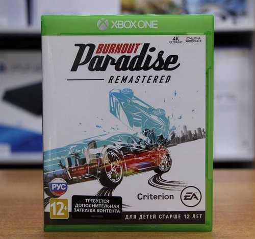 Burnout Paradise Remastered (xbox ONE, рус, бу)