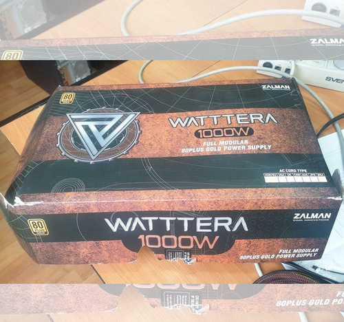 Блок питания zalman Watttera 1000W (ZM1000-ebtii)