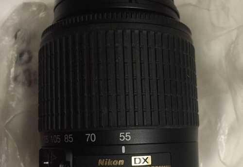 Объектив Nikon Nikkor 55-200 mm f/4-5.6 G ED Новый