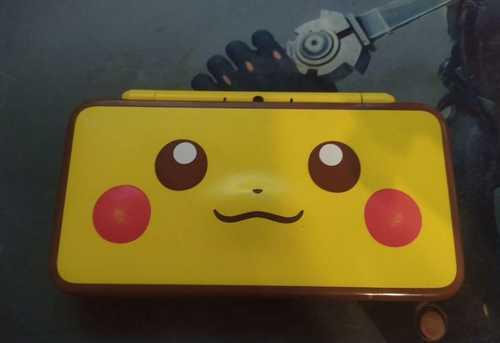 New Nintendo 2DS XL Pikachu edition прошитая 64гб