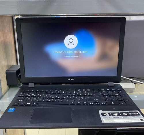 15.6" Acer Aspire ES1-512, Pentium, RAM 2 ГБ, 500 ГБ, Intel HD Graphics