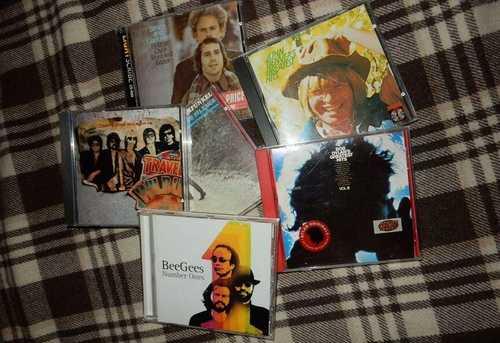 CD's:Wilburys,Dylan,SimonGarfunkel,BGees,Denver