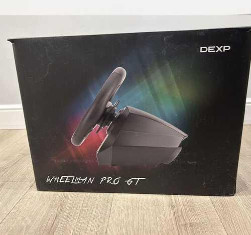 Игровой руль dexp wheelman pro gt